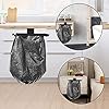 Plastic Bag Holder Over The Cabinet Door Pantry Door Garbage Trash Bags ...