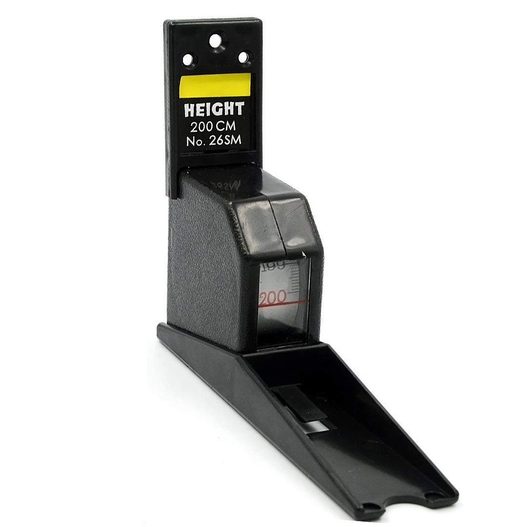 MCP 2m 200CM Roll Ruler Wall Mounted Growth Stature Meter Height Tall