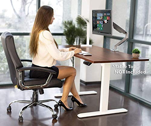 FITUEYES L-Shaped Electric Standing Desk Inch Height Adjustable Stand ...