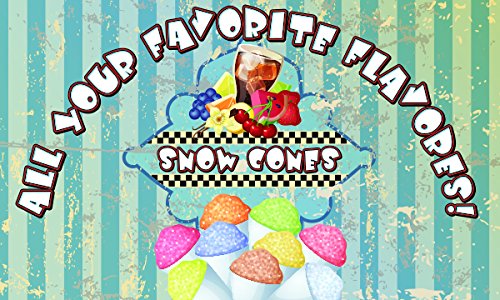 Amazon.com: Snow Cones Insert for Pump Topper Frames (12" x 20 ...