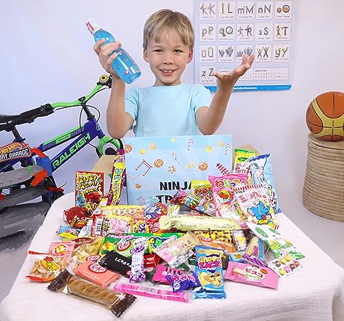 Snapklik.com : 51 Japanese Snacks Box 40 Japanese Candy And 10 Japanese ...