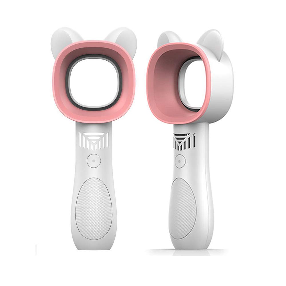 Amazon.com: Portable Handheld Cooling Bladeless Fan USB Mini Fan ...