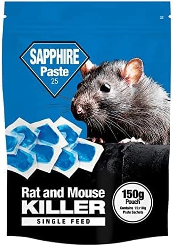 Rat Pasta Bait Mouse Poisoning Blue Pasta Sachets Rodent Control Pasta ...