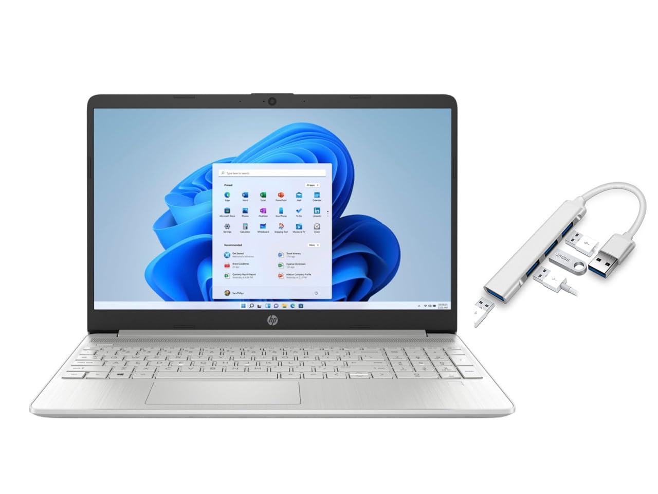 Snapklik.com : HP 15.6" HD Touch-Screen Laptop Intel Core i3-1215U ...