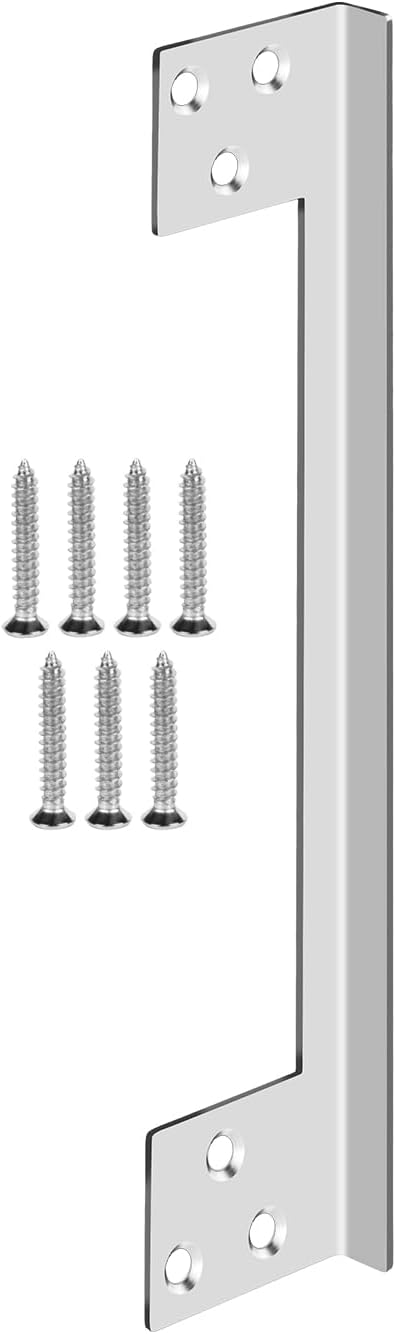 L-Shaped Security Reinforcement Striker Plates Stainless Steels ...