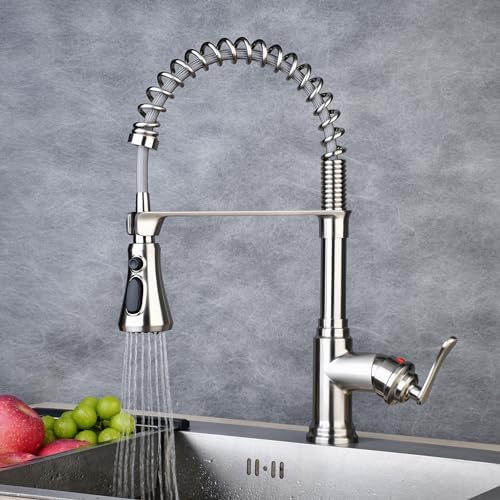 Pull Out Commercial Kitchen Taps：Kitchen Sink Taps with Pull Out 3 ...