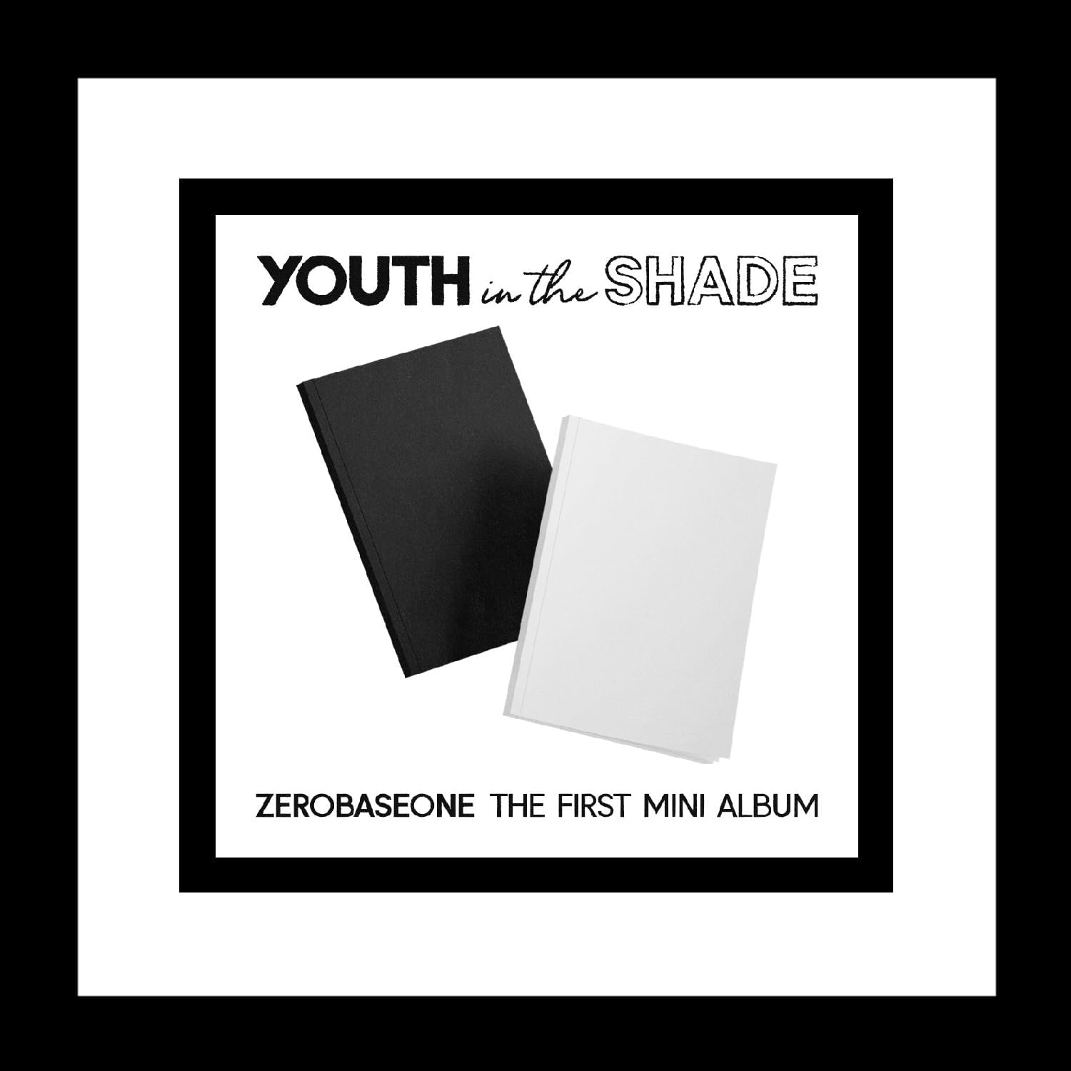 Amazon.com: ZEROBASEONE YOUTH in the SHADE 1st Mini Album 2 Version SET ...