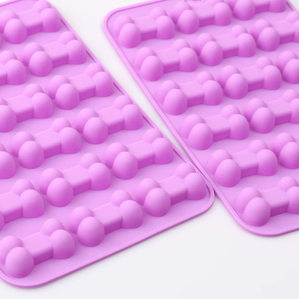 Snapklik.com : Bone Shaped Silicone Molds, 18 Cavity, Food Grade, For ...