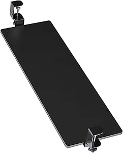 Amazon.com: Keyboard Tray, Desktop Drawer for Keyboard and Mouse, Clip ...