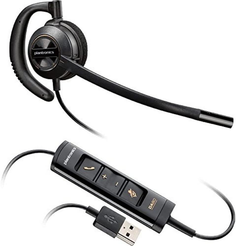 Amazon.com: Plantronics Corded Headset with USB Connection : Electronics