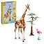 LEGO Creator 3in1 Wild Safari Animals, Giraffe Toy to Gazelle Figures ...