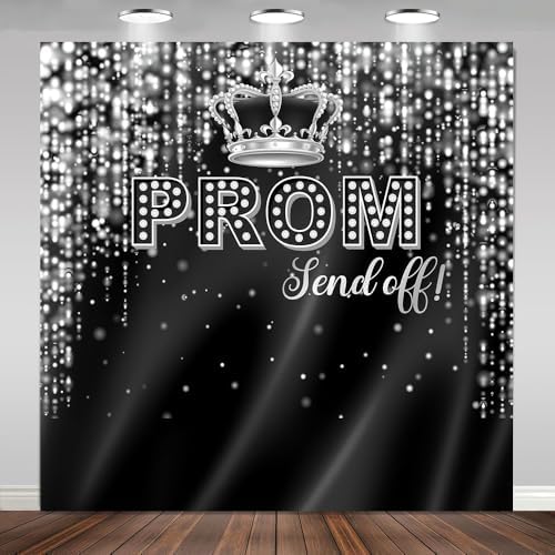 Amazon.com : Mixweer Prom Night Party 2025 Prom Backdrop Graduation ...