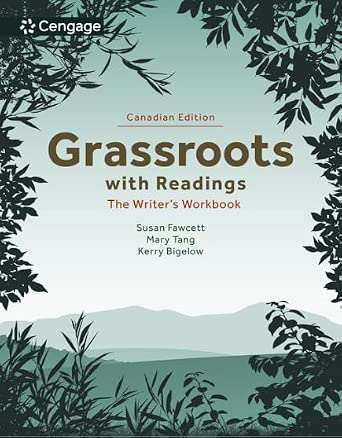 Grassroots with Readings: The Writer's Workbook : Fawcett, Susan, Tang ...