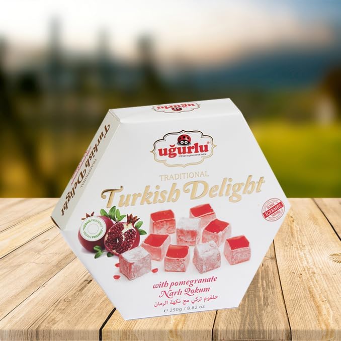 Amazon.com : Premium Turkish Delight 8.82 Oz (250 Gr), Gourmet ...
