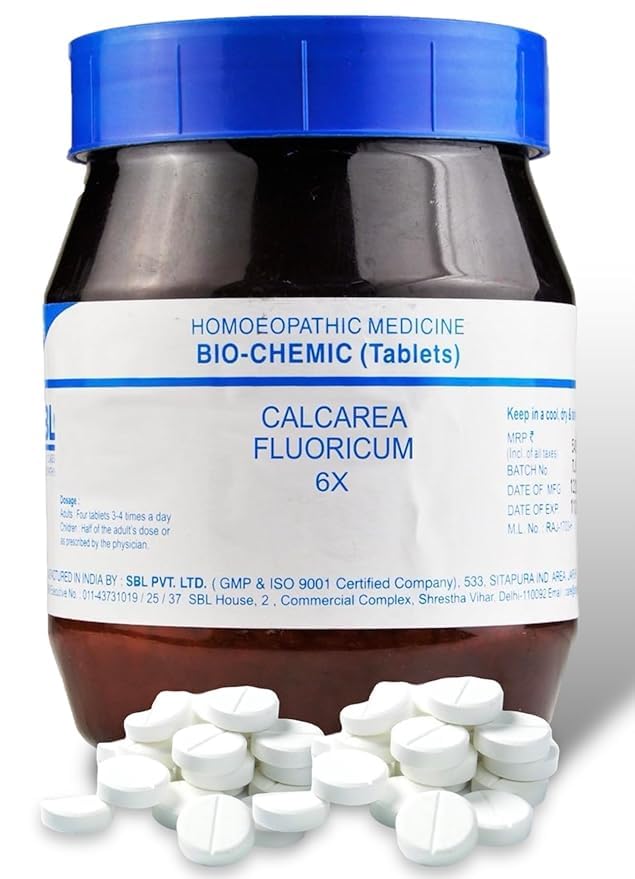 Buy SBL Calcarea Fluorica 6x Homeopathic 450gm - BIG SIZE FAMILY PACK ...