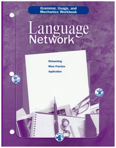 Language Network: Grammar, Usage, and Mechanics Workbook: MCDOUGAL ...
