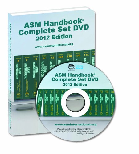 ASM Handbook: Complete Set DVD, 2012 Edition : ASM International, ASM ...