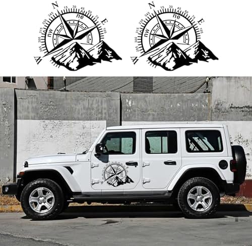 Amazon.com - TOTMOX Mountain Car Stickers and Decals Vinyl Car Decals ...