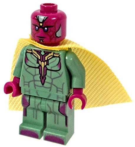 Lego Marvel Super Heroes Vision Minifigure : Amazon.in: Toys & Games