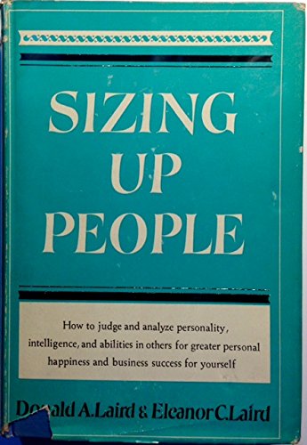 Sizing Up People: Donald A. Laird, E.C. Laird: 9780070360068: Amazon ...