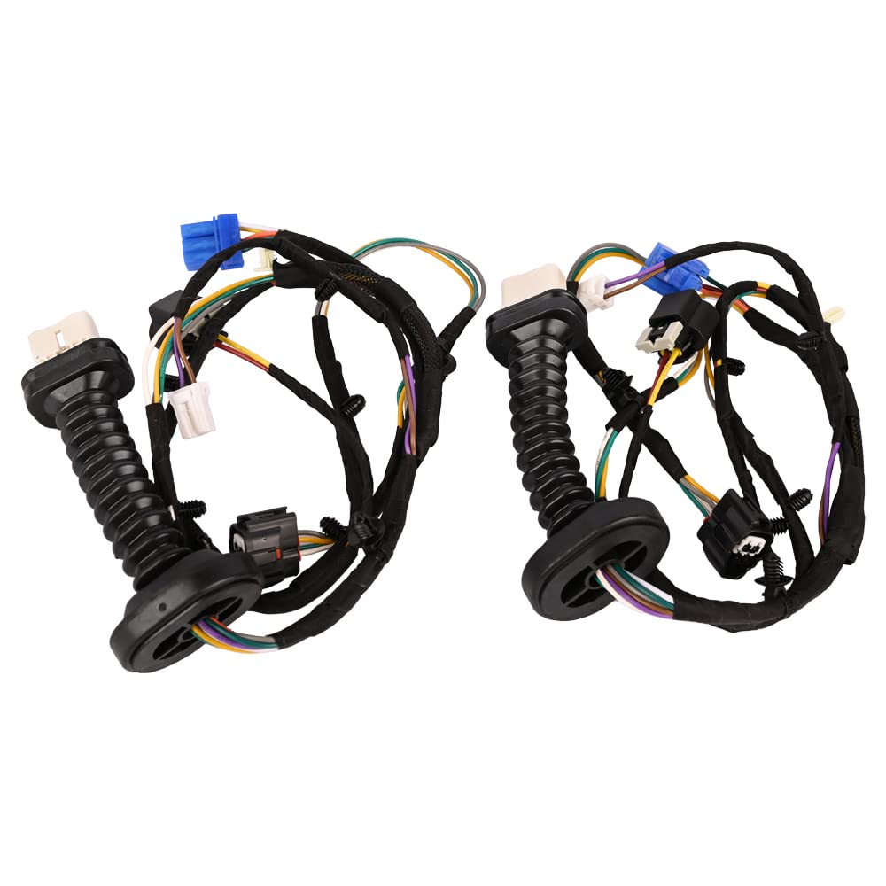 Amazon.com: Getfarway 2pcs Door Wiring Harness with Connectors Rear ...