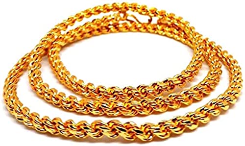 Buy 88 gram Thali chain 11 pavun thali chain Gold plated impon ...