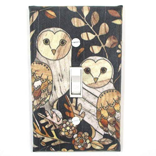 Amazon.com: Rustic Owls Light Switch Cover Plate Farmhouse Home Decor ...