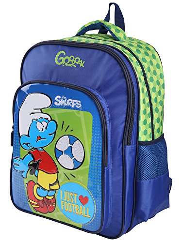 Buy Smurfs Blue Children's Backpack (BTS-4069) at Amazon.in