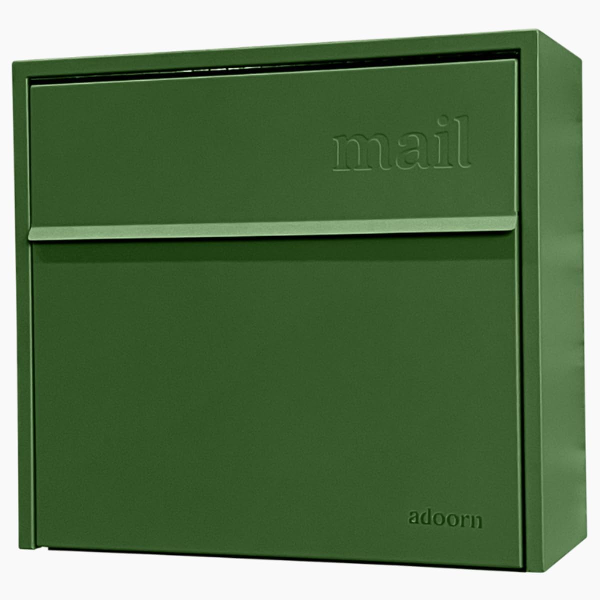 AdirOffice Wall Mount Mailbox - Mailbox with Lock and Keys- Durable ...