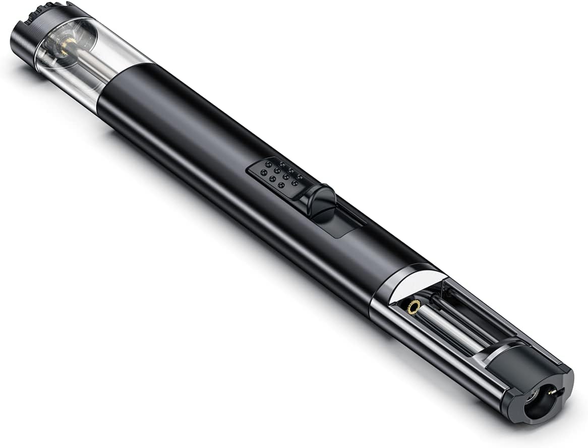 VVAY Jet Flame Torch Fire Ignition lighter Gas Butane Refillable,Long ...