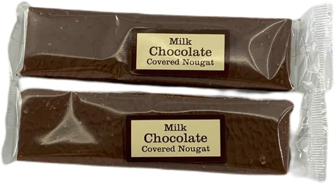 Chocolate covered Nougat Bars 2 x150g : Amazon.co.uk: Grocery