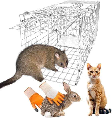 Possum Trap 66 x 23 x 26cm Humane Large Animal Live Traps for Cats ...