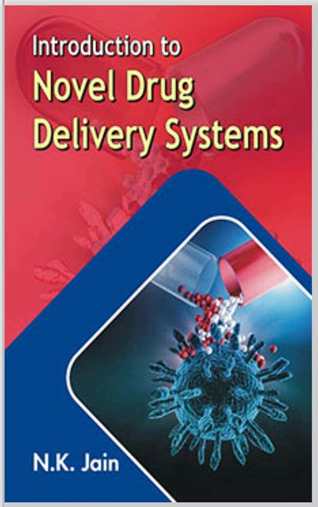 Buy Introduction To Novel Drug Delivery System For Bpharmacy 7th Sem ...