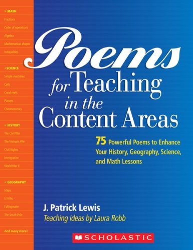 Poems for Teaching in the Content Areas: 75 Powerful Poems to Enhance ...