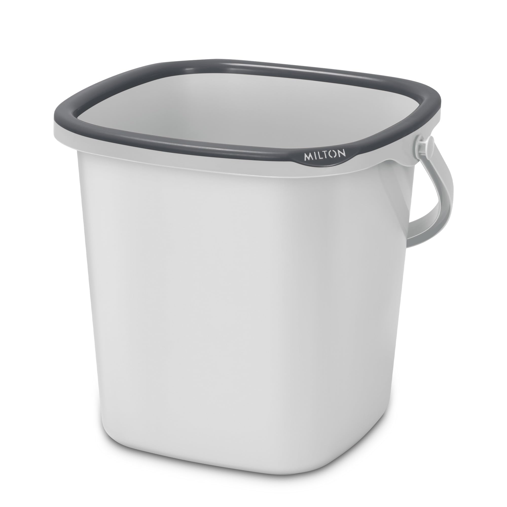 Milton Swish Plastic Bucket with Handle, 18 litres, Marine Grey | Home ...