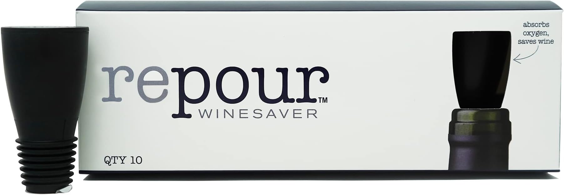 Amazon.com: Repour Wine Saver and Stopper - Removes Oxygen, Perserving ...