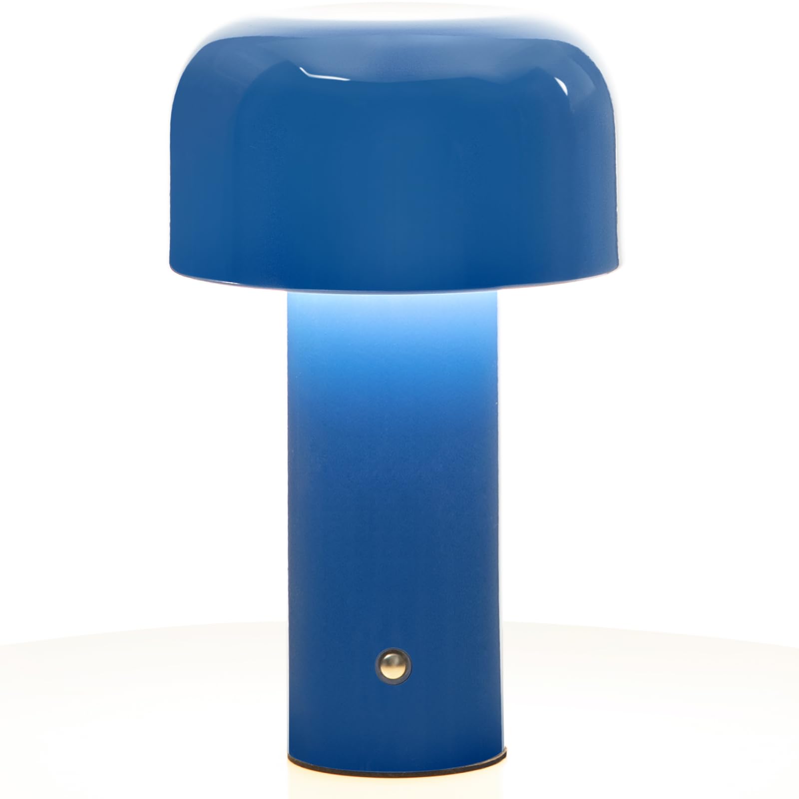 Cordless Mushroom Table Lamp,Portable Table Lamp,Dimmable Rechargeable ...