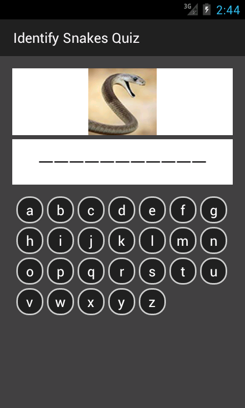Identify Snakes Quiz - App on Amazon Appstore