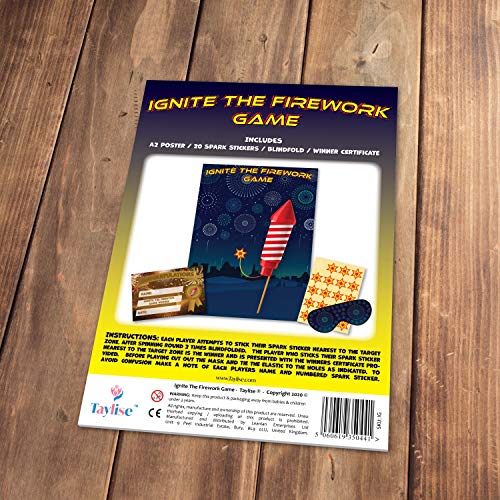 New Year Party Bonfire Night Game Ignite The Firework Game 20 Player ...