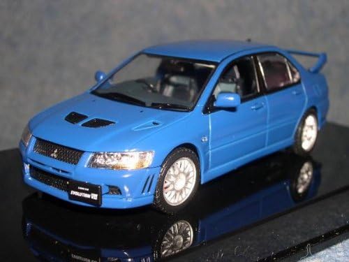 Amazon.co.jp: AUTOart 1/43 57163 MITSUBISHI LANCER EVOⅦ Blue : おもちゃ