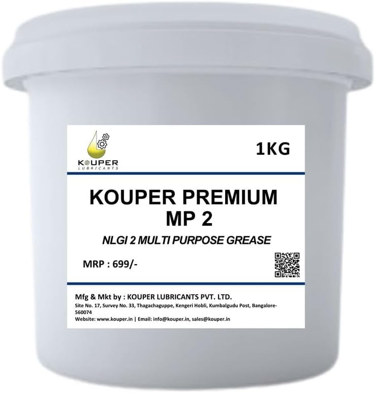 KOUPER PREMIUM MP2 NLGI2 Multi Purpose Grease (Pack of 1, 1KG) : Amazon ...