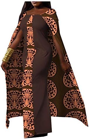 Private Customized 2019 Spring African Cloak Dresses for Women Square ...