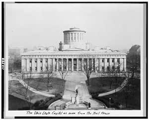 Amazon.com: Ohio State Capitol, from Neil House, Columbus, OH 1929 ...