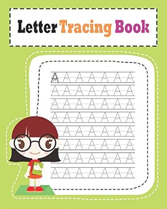 Letter Tracing Book: Learn How to Write Alphabet A to Z Uppercase and ...