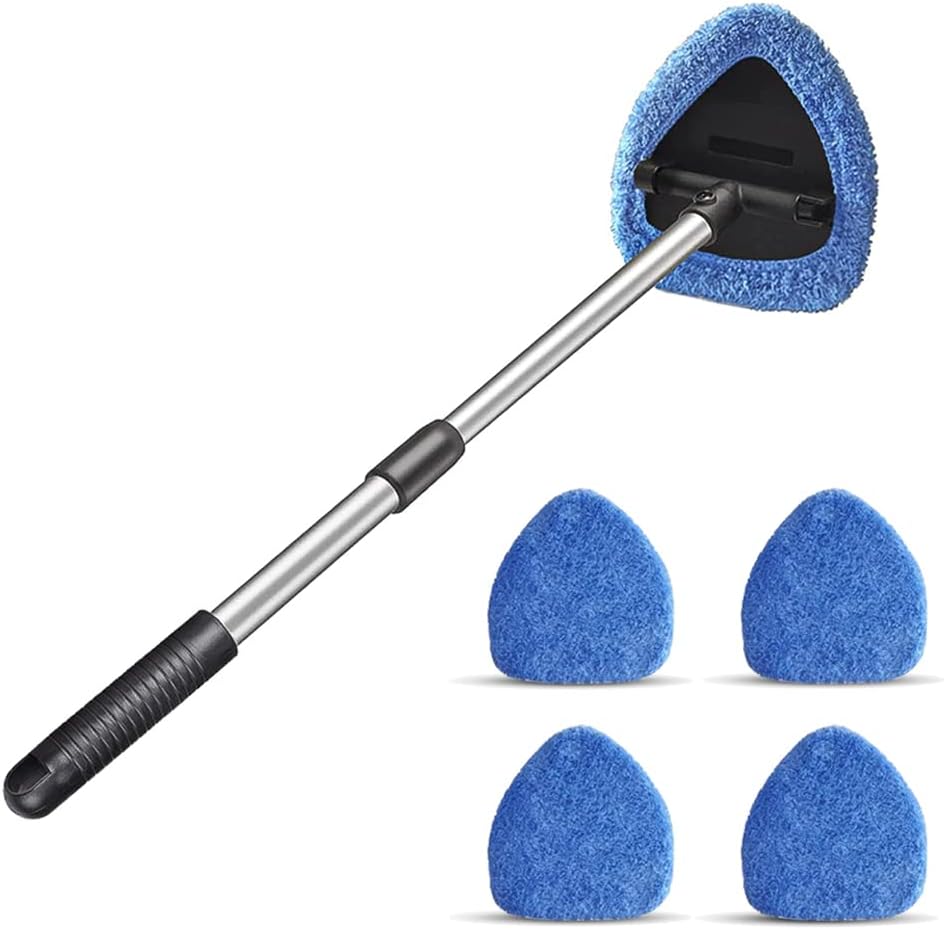 Amazon.com: Windshield Cleaning Tool, Car Window Cleaner with 4 ...