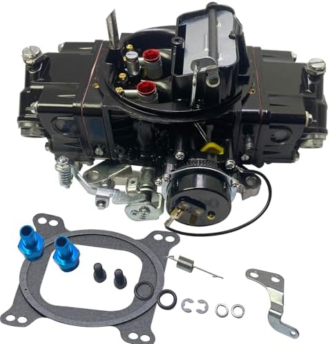 Amazon.com: Aluminum 4150 Double Pumper Carburetors Electric Choke 750 ...