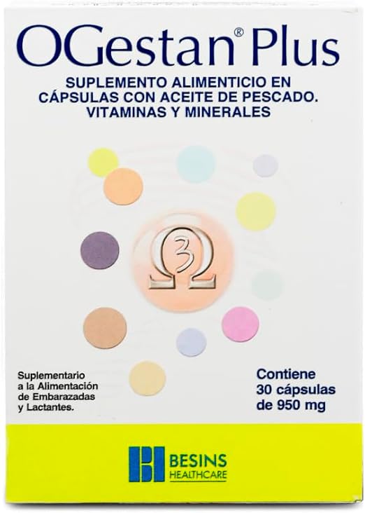 Ogestan Plus, Suplemento Alimenticio, 950MG,30 Cápsulas, : Amazon.com ...