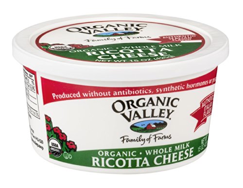 Organic Valley Organic Whole Milk Ricotta Cheese, 15 Ounce -- 6 per ...