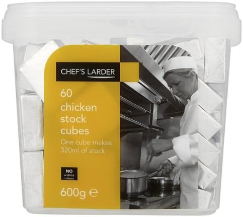 Chef's Larder 60 Chicken Stock Cubes 600g (Pack of 6) : Amazon.co.uk ...