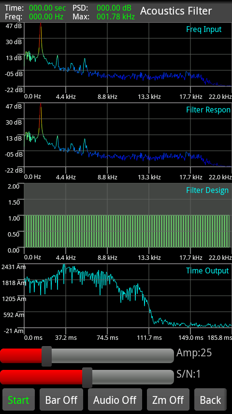 Acoustics Filter - App on Amazon Appstore